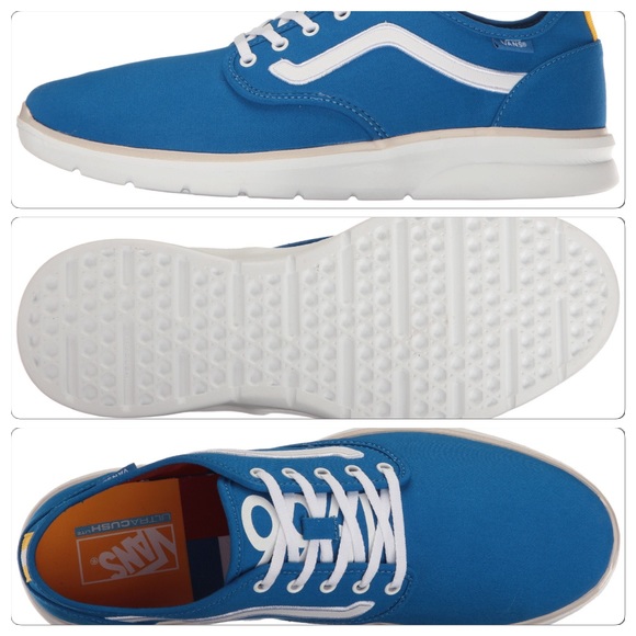 Vans | Shoes | Nwt Cushioned Vans Blue Iso 2 | Poshmark